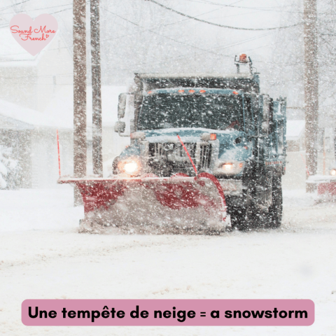 When France Freezes: How to Talk About Snow in French - Sound More French